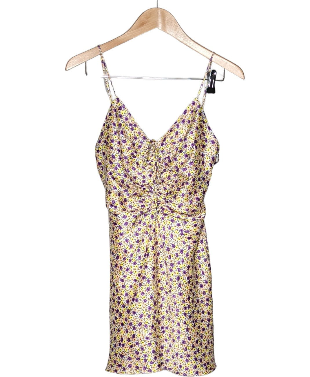 Robe d'occasion ZARA 38 Jaune - Vêtement de marque – Once Again