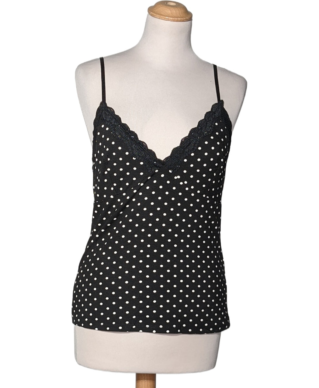 Top d'occasion CAROLL 40 Noir - Vêtement d'occasion de marque – Once Again