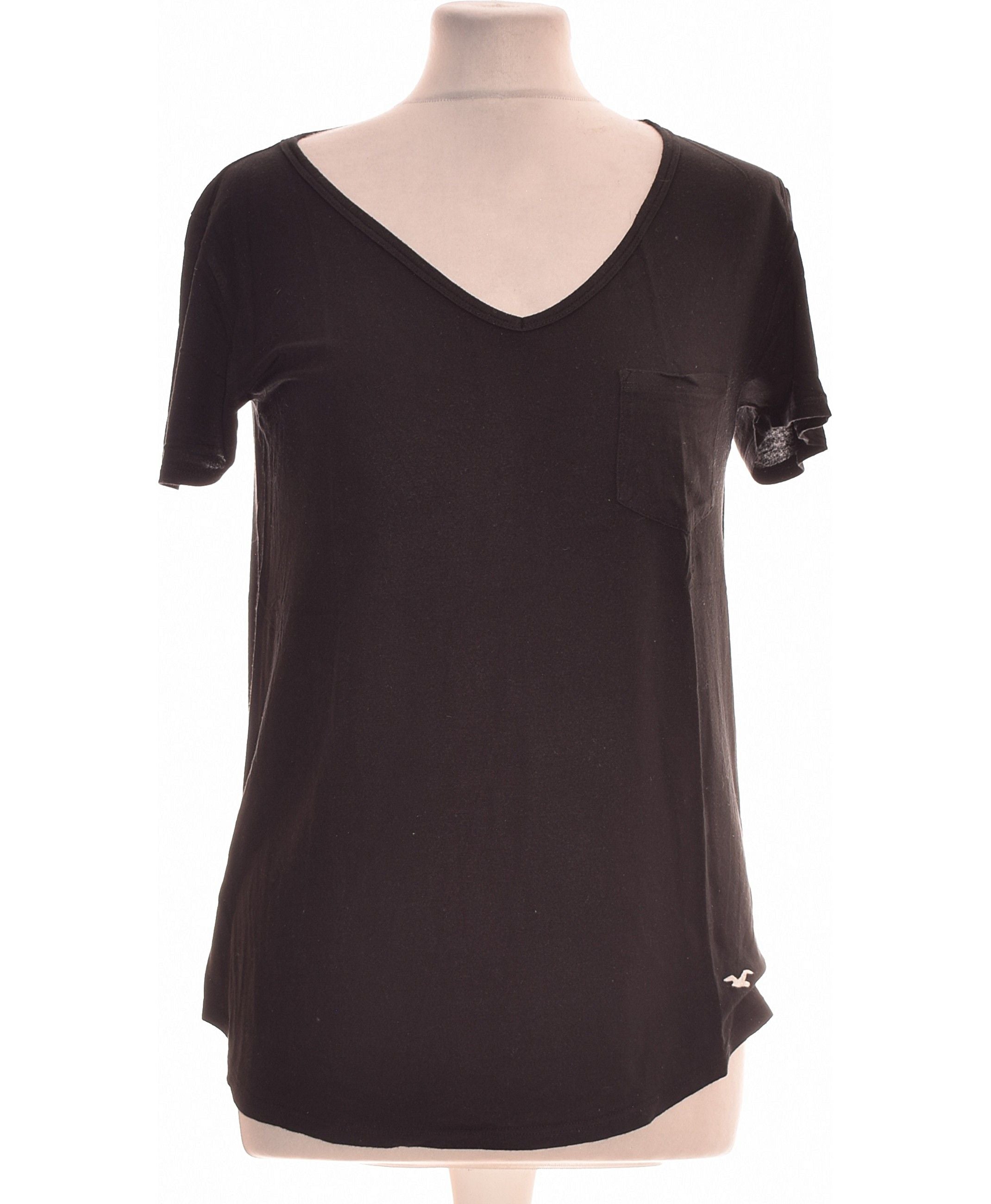 Top d'occasion HOLLISTER 36 Noir - Vêtement excellent état – Once Again