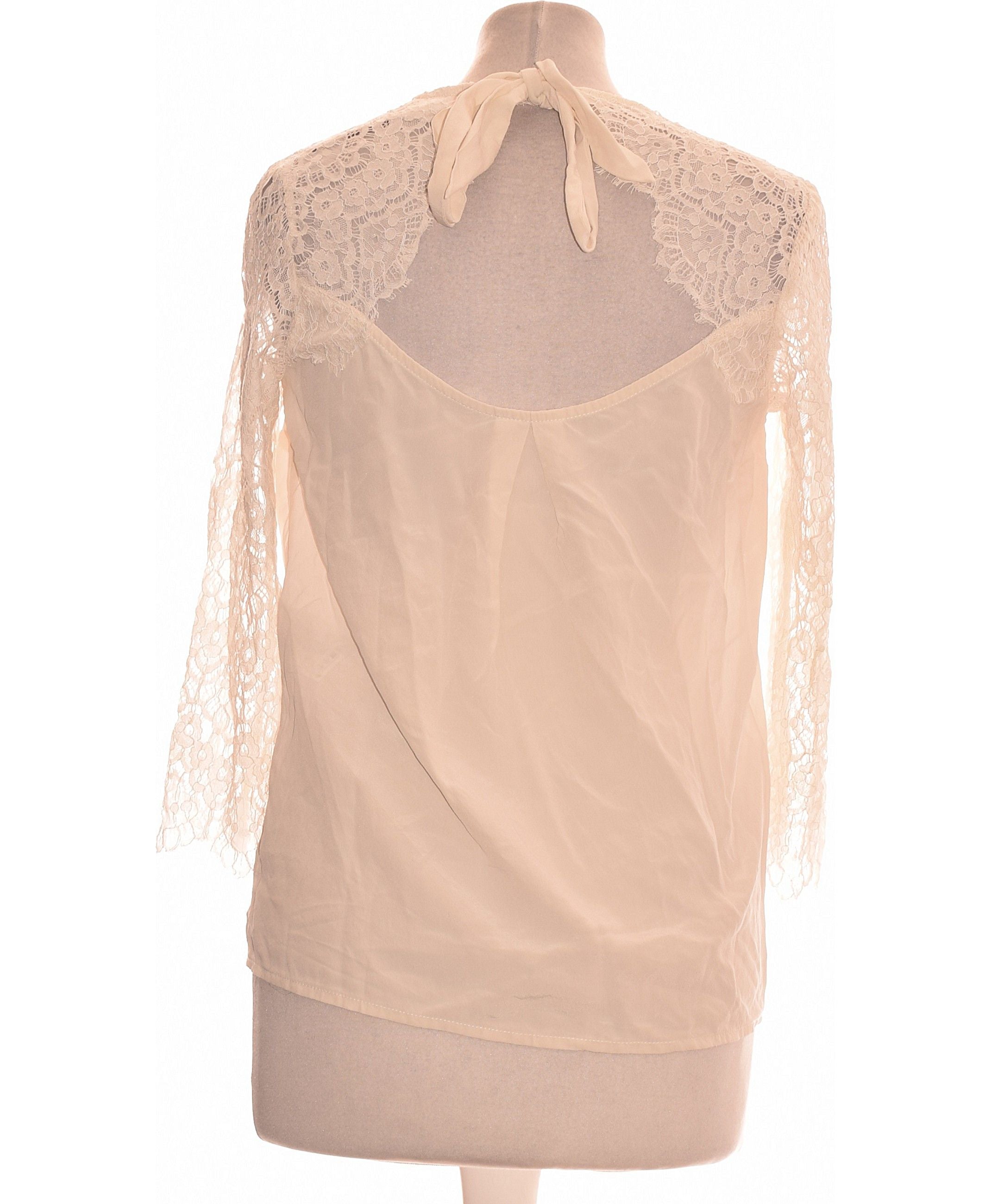 Top occasion SÉZANE 36 Blanc - Vêtement occasion pas cher – Once Again