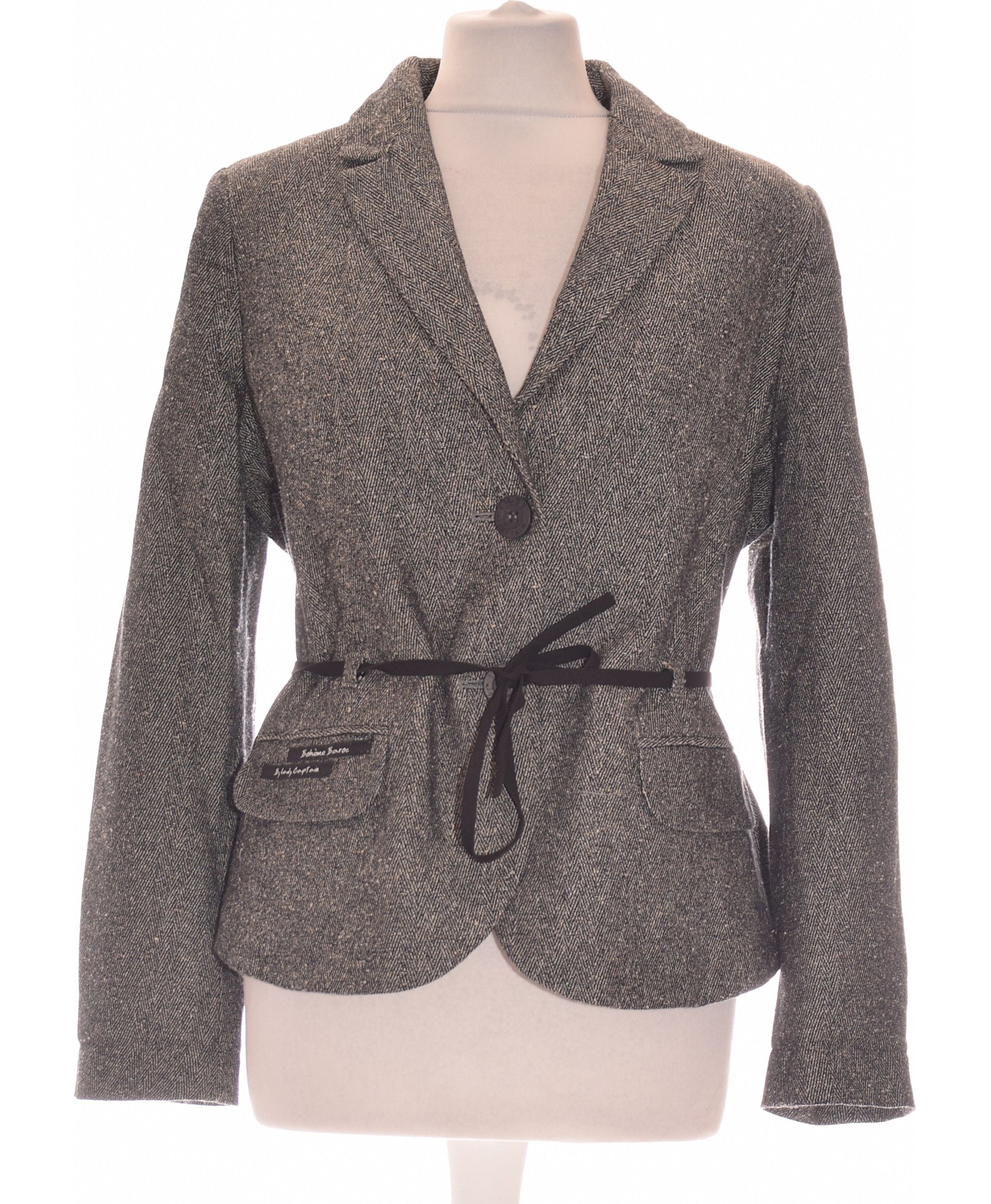 Veste d'occasion MISS CAPTAIN 42 Gris - Vêtement d'occasion pas cher ...
